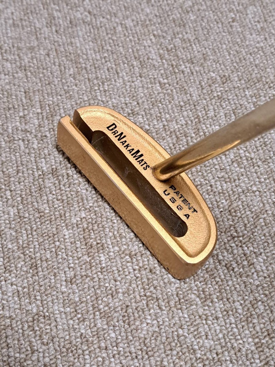 [希少！入手困難！] Dr.NAKAMATS PUTTER MUSEUM ドクター中松 パター ミュージアム シリアル有り 33インチ [管理 ...