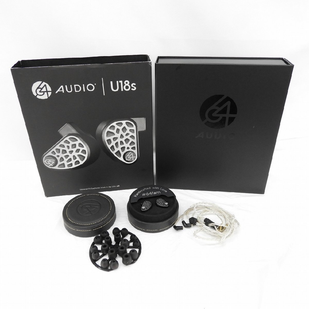 【中古品】64 AUDIO シックスティーフォー オーディオ U18S カナル型イヤホン 64A-8649 11321071 0724 /【Buyee】 Buyee - Japanese ...