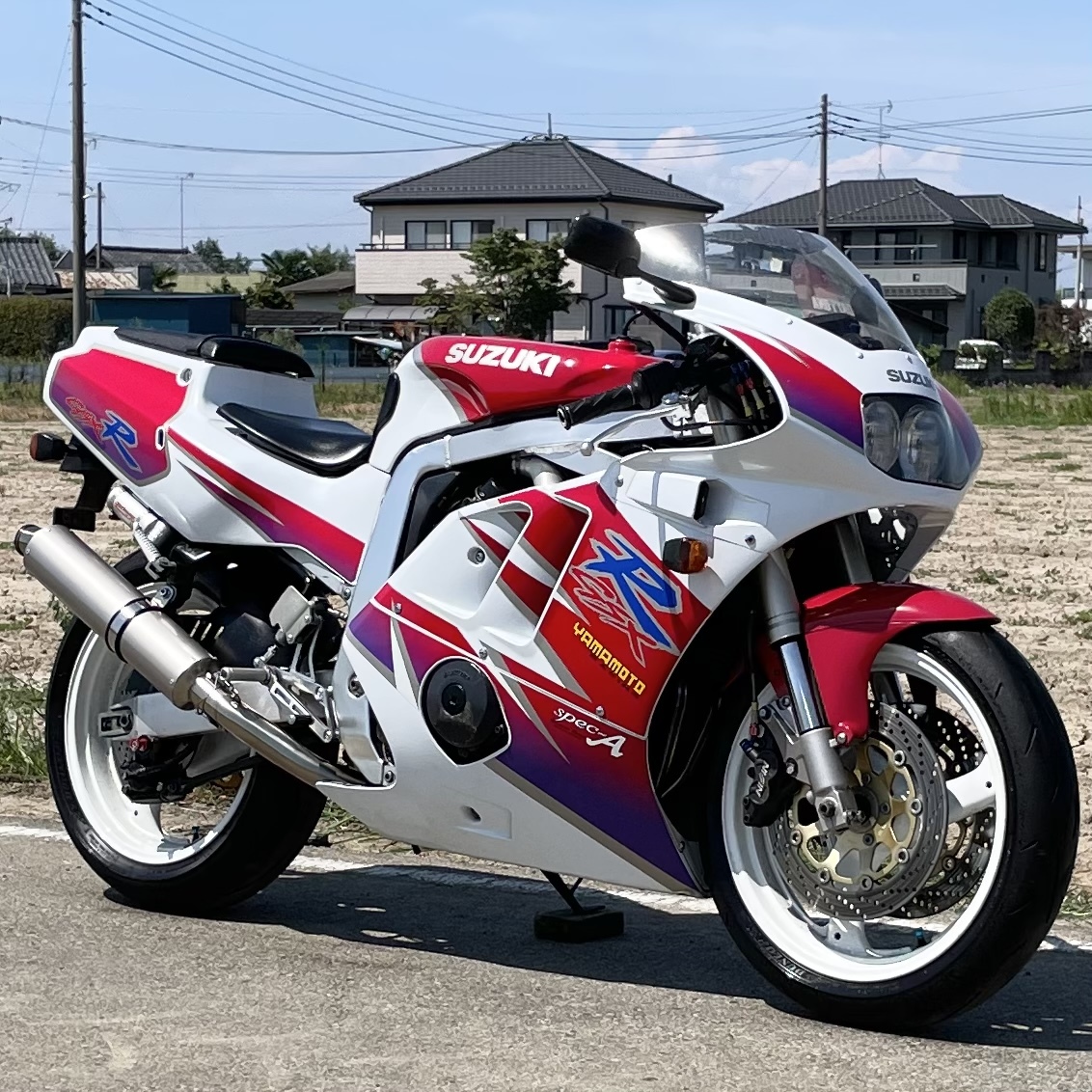 GSX-R400R 実動 書類付き GK76A 平成4年 カスタム 好調 希少 スズキ 検）GSX R400 FZR GPZ ZXR NS CB CBX CBR FX VFR RVF FW ...
