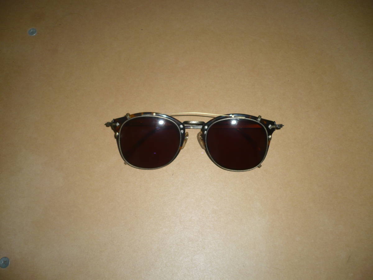 OLIVER PEOPLES OP-506 DTB AG CLIP ON付き 日本製 フルオリジナル 90s vintage 505 507c E-0505 EYEVAN /【Buyee ...
