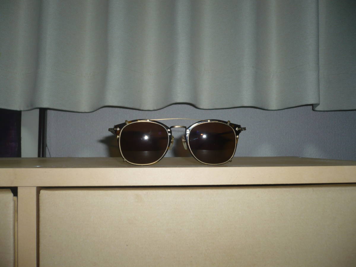 OLIVER PEOPLES OP-506 DTB AG CLIP ON付き 日本製 フルオリジナル 90s vintage 505 507c E-0505 EYEVAN /【Buyee ...