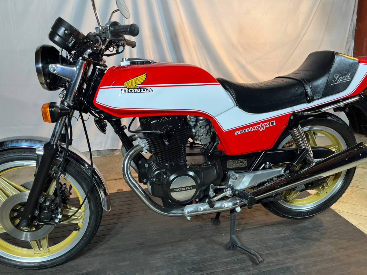 CB400N 中部限定カラー!! 6速バブ!! ウラコム! ホンダ HONDA エンジン実働 動画あり 旧車絶版車 CB250N CB250T CB400T スーパーホーク HAWK ...