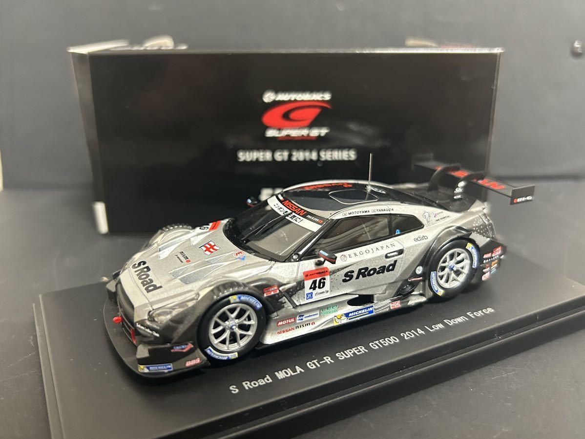 EBBRO 1/43 S Road MOLA GT-R 2014 Super GT 500 スーパーGT LOW DOWN FORCE #46 エブロ SGT 45062 /【Buyee ...
