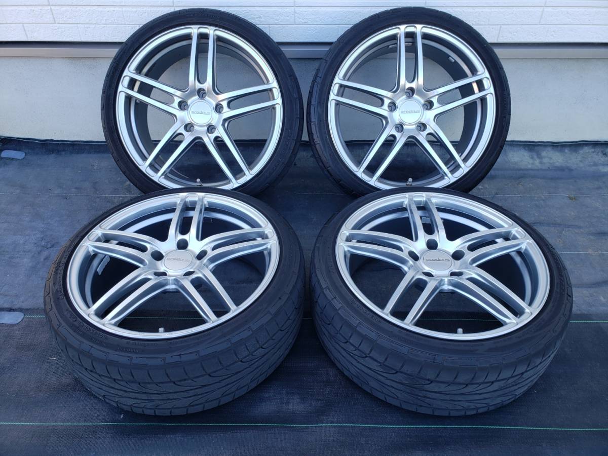 鍛造 Prodrive プロドライブ GC-05K 18インチ 8J +45 PCD114.3 5H ブリヂストン レイズ製 RAYS 4本セット 215/40 中古 /【Buyee ...