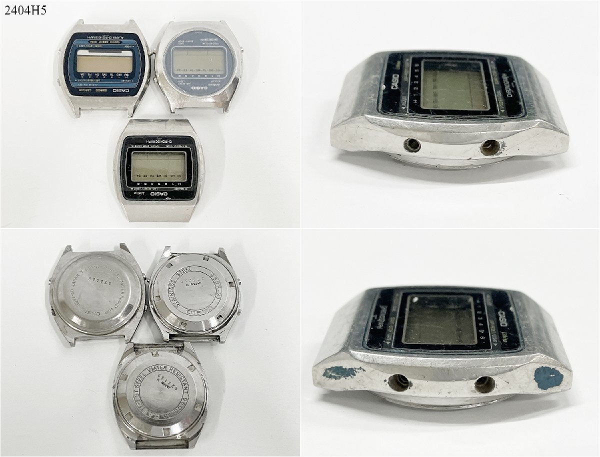 CASIO カシオ 腕時計 大量 10個 まとめ売り JC-11/95QS-30/95QR-31/W-46/A16 etc.. クォーツ ...