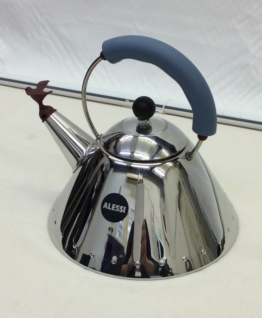 ☆展示品・未使用☆ ALESSI Bird Kettle 9093 アレッシィ バードケトル マイケル・グレイブス イタリア ライトブルー 2リットル /【Buyee】 Buyee ...
