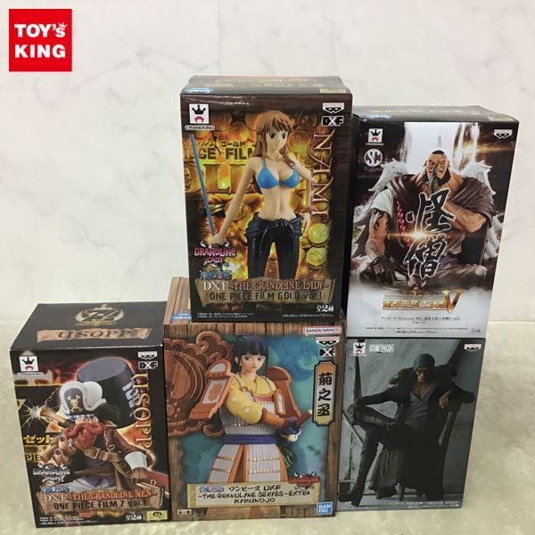 1円〜 未開封 ONE PIECE DXF THE GRANDLINE LADY ONE PIECE FILM GOLD vol.1 ナミ SCultures BIG 造形王頂上決戦5 vol ...
