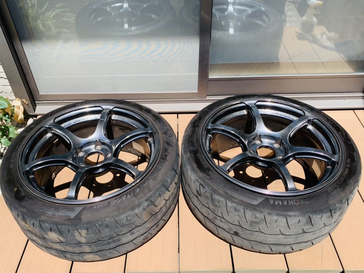 ホイール：YOKOHAMA ADVAN Racing RGⅢ RG3 UBM アンバーブロンズメタリック サイズ：18インチ 9J +45 ...