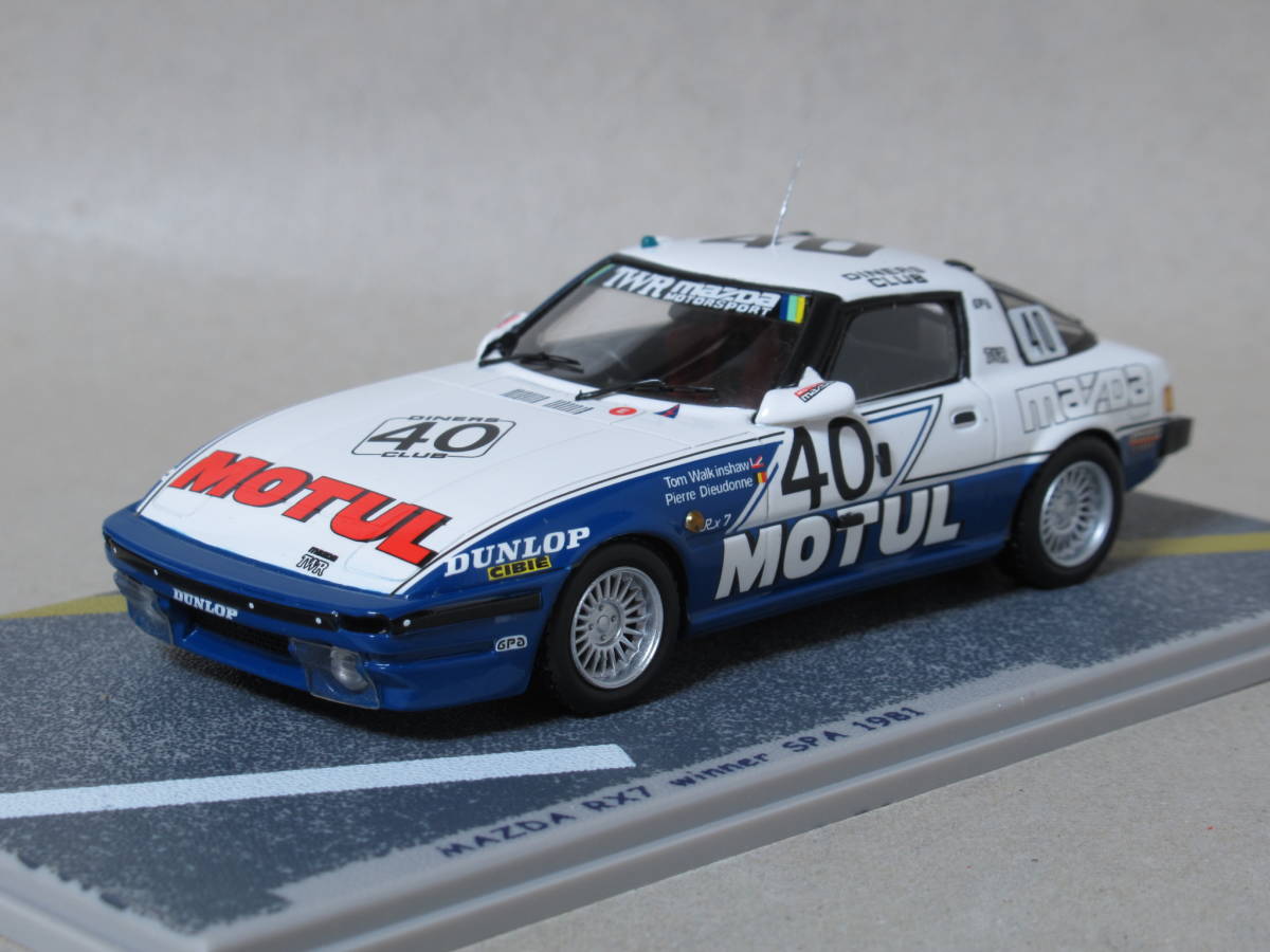 1/43 ビザール マツダ RX-7 #40 スパ 1981 Winner /【Buyee】 Buyee - Japanese Proxy Service | Buy from Japan!