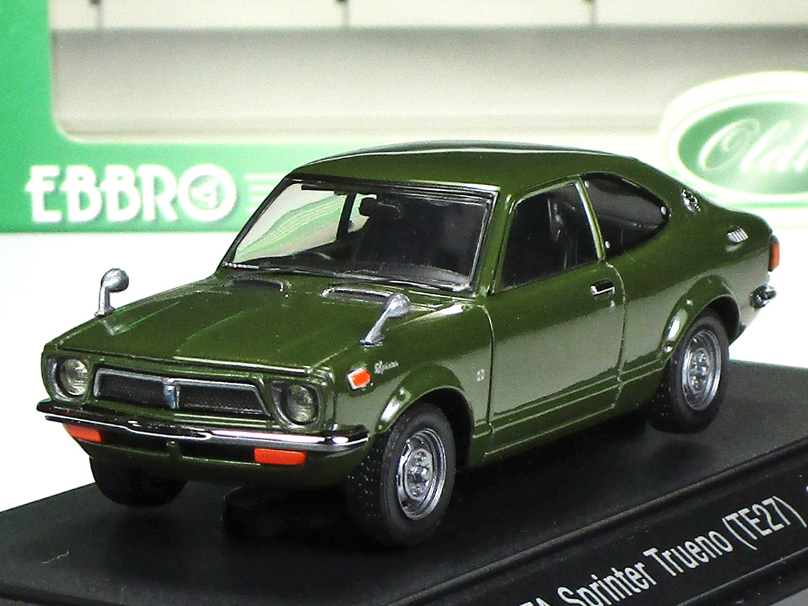エブロ トヨタ・カローラ・トレノTE27 オリーブドラブ 1/43 /【Buyee】 Buyee - Japanese Proxy Service | Buy from Japan!