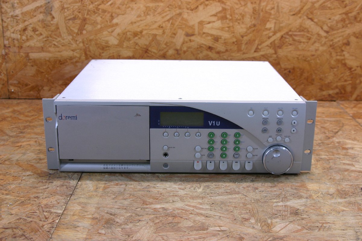 Doremi Labs V1-UHD HD/SD HDD Recorder ビデオ・ディスク・レコーダ 2台セット 現状品 Z612 ...