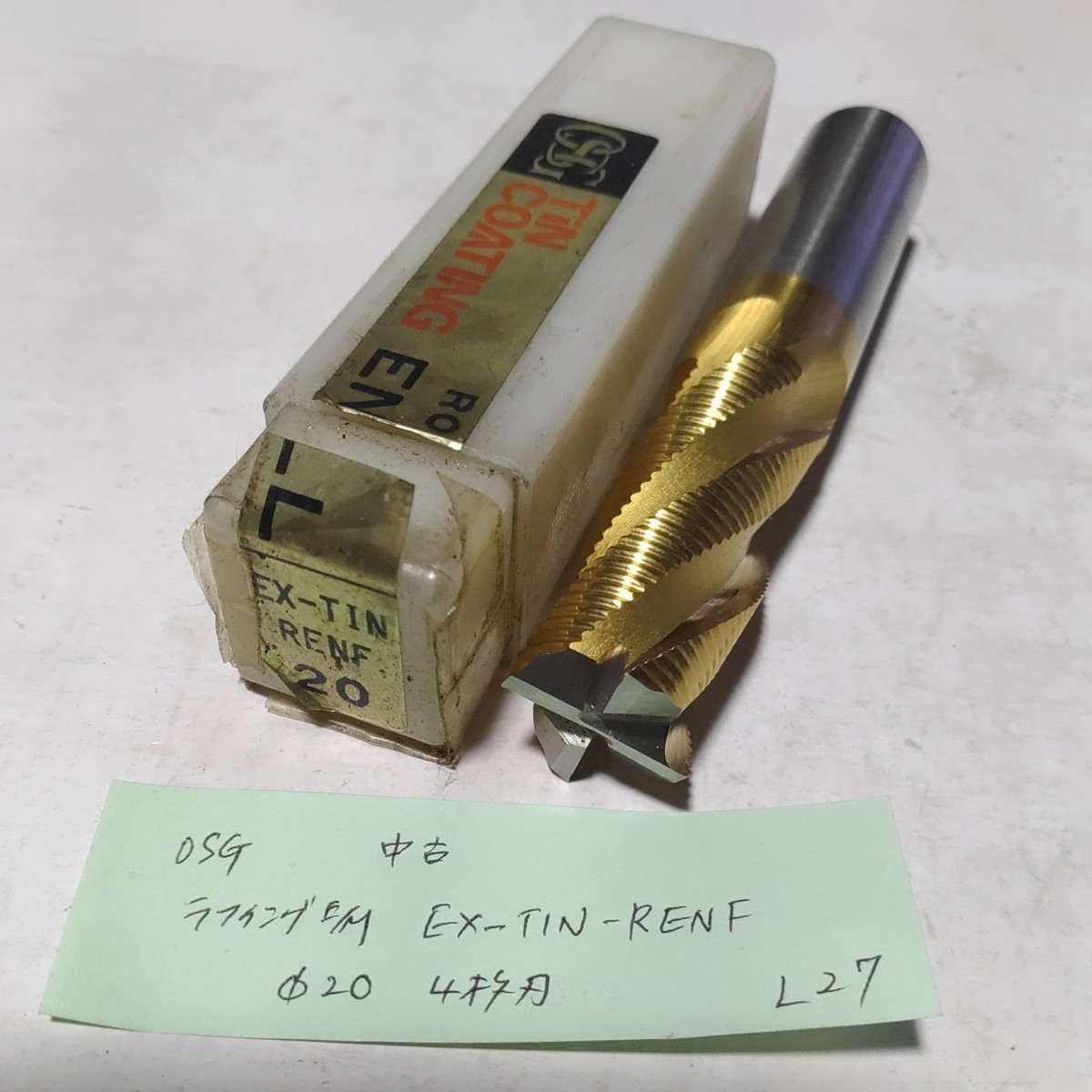 L27 中古 OSG EX-TIN-RENF ラフィングエンドミル Φ20 4枚刃 /【Buyee】 Buyee - Japanese Proxy Service | Buy from Japan!