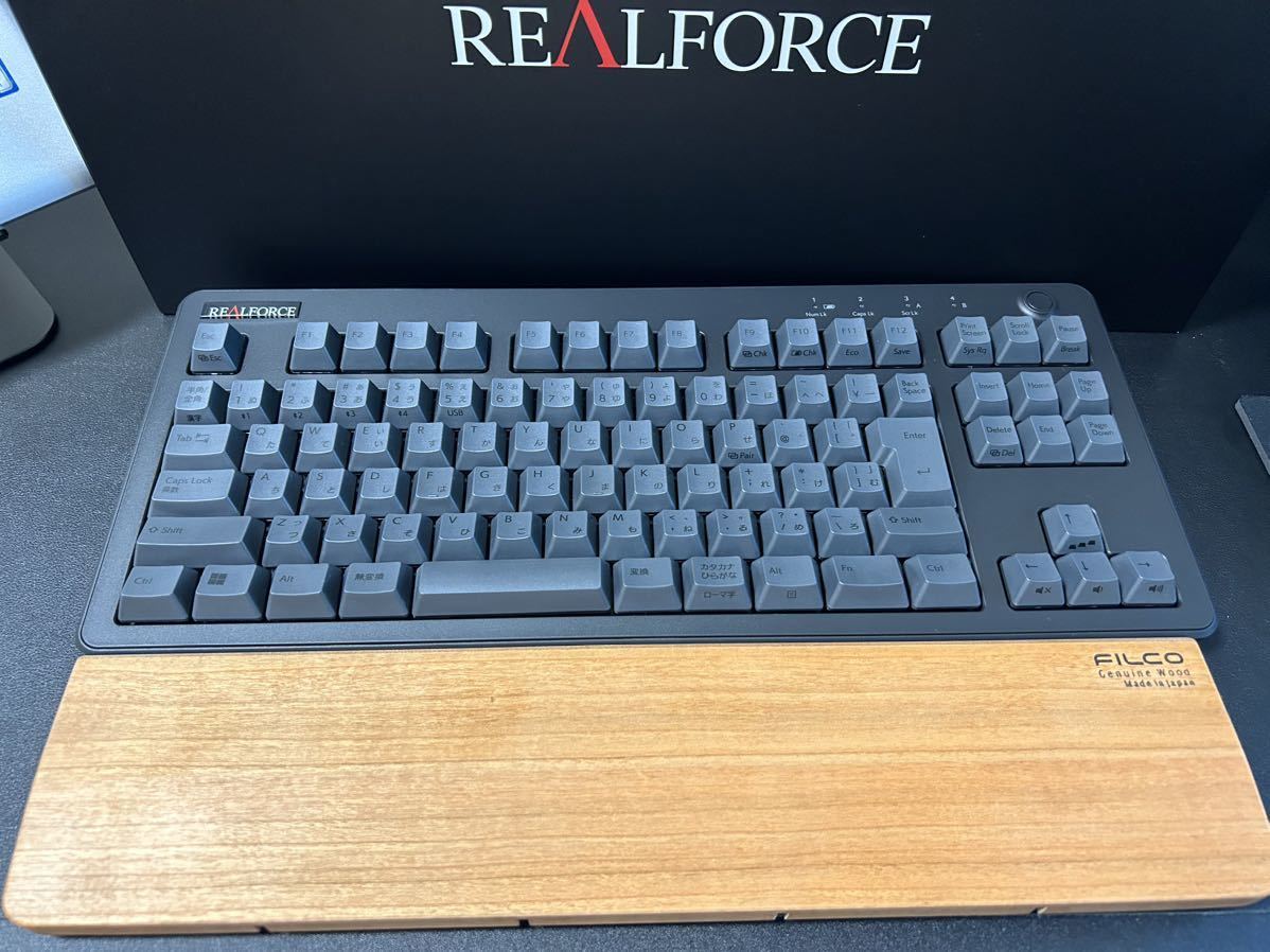 REALFORCE R3 45g荷重 日本語配列／R3HC11 (ハイブリッドモデル) ＆ filco ウッドパームレスト(アメリカンチェリー) /【Buyee】 Buyee ...