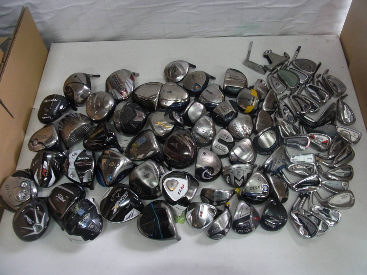 GH5/ゴルフヘッド 超大量まとめセット TaylorMade SLDR EPON Titleist Callaway ROGUE XHOT ...