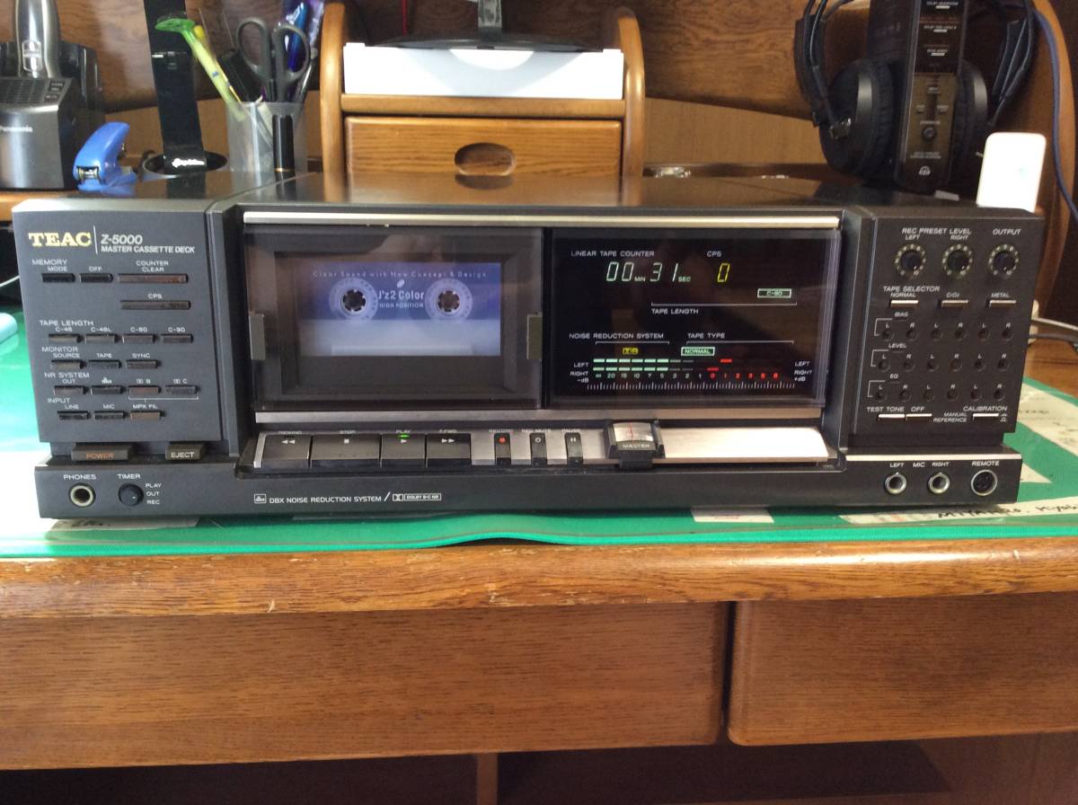 動作しますが、ジャンク品でお願いします。TEAC Z5000 高級カセットデッキです。 /【Buyee】 Buyee - Japanese ...