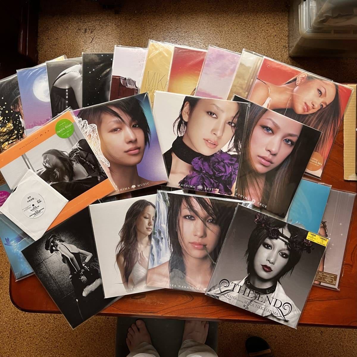 【アナログレコード LP＆EP まとめて全29枚！】中島美嘉 MIKA NAKASHIMA - BEST, TRUE, LOVE, YES, MUSIC, 雪の華, 接吻 / NANA ...