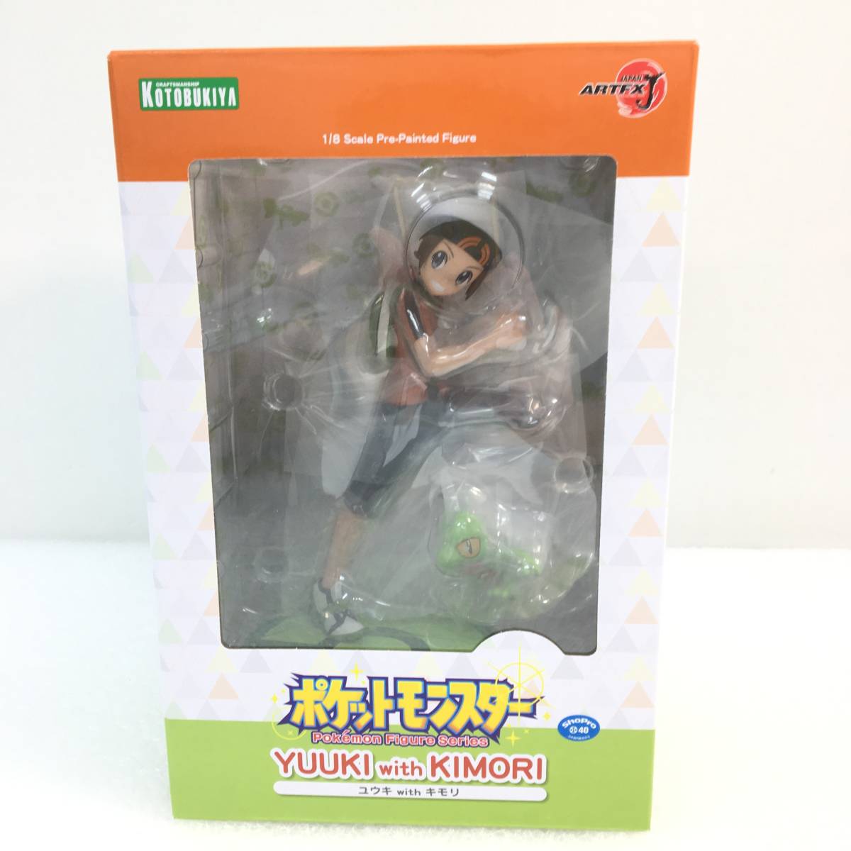 ポケットモンスター Pokemon Figure Series YUUKI with KIMORI ユウキ with キモリ 1/8 スケール ...