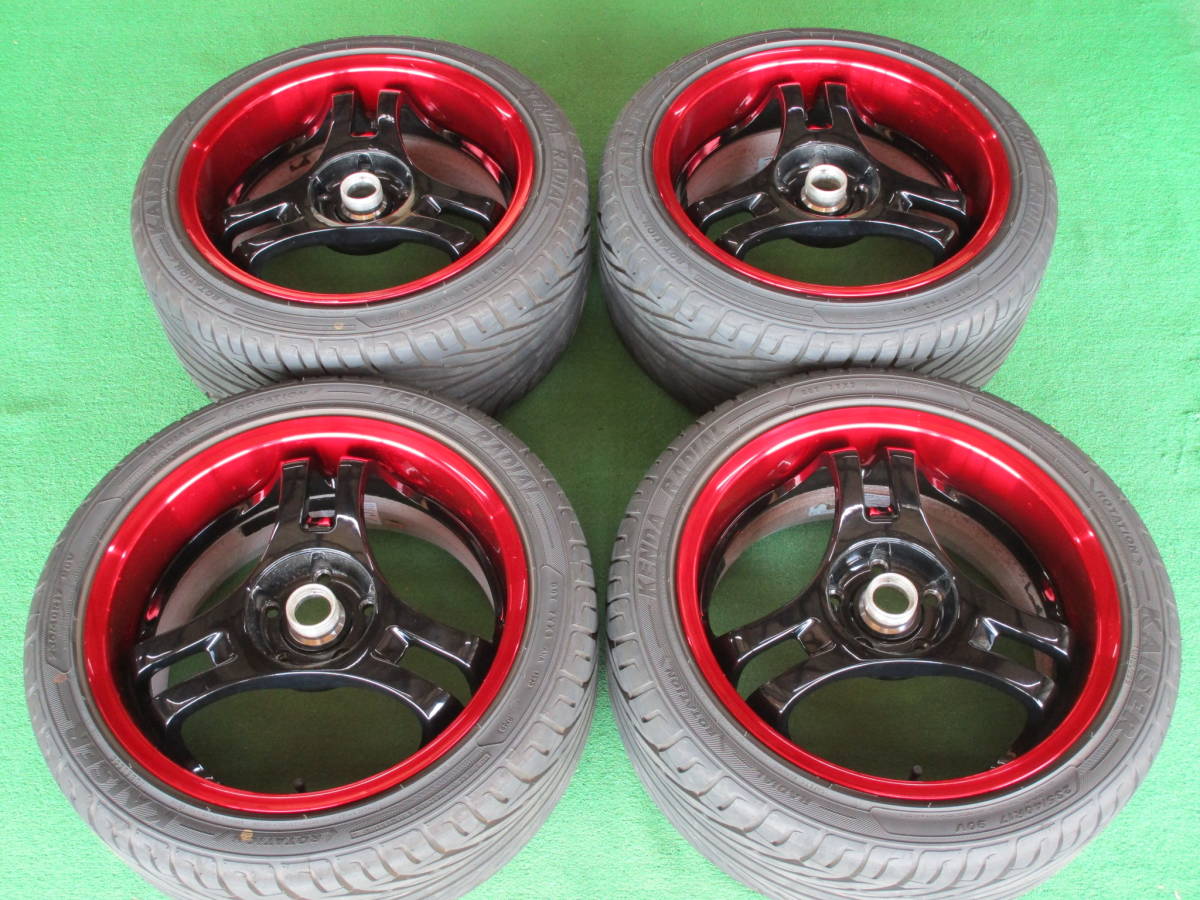 希少 美品 スーパーアドバン Super ADVAN Racing SA3R 8j9j 黒赤 R32R33 スカイライン S15 シルビア ...