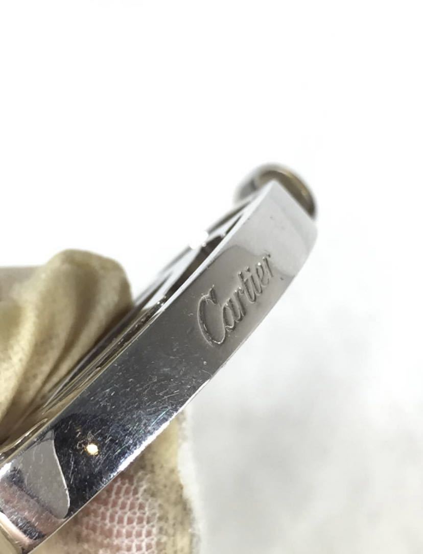 Cartier カルティエ 2C ロゴ ネックレス ペンダント トップ チャーム キーホルダー アクセサリー レディース メンズ 男女兼用 ...