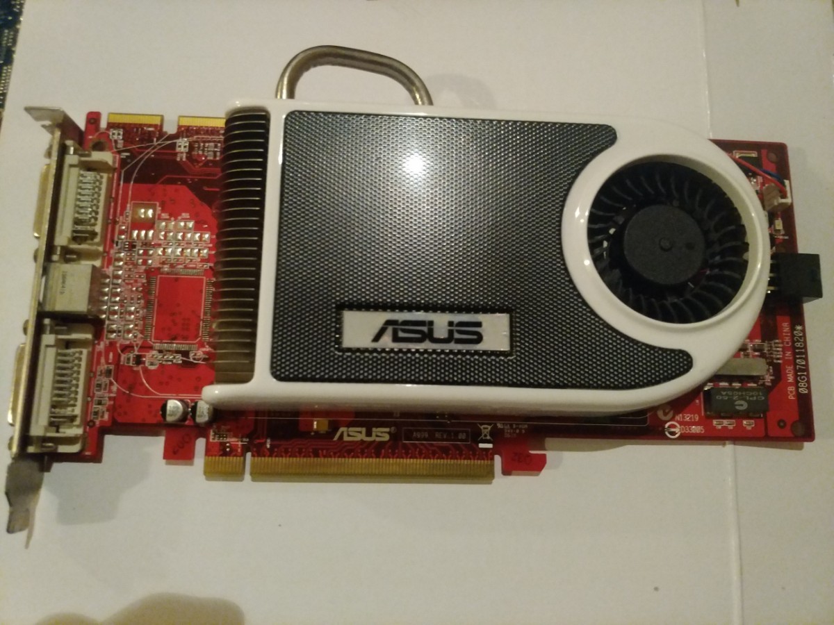 ATI Radeon X1950 Pro 256MB OC Core581MHz Mem702MHz PCI-E HDCP 動作品 ASUS ...