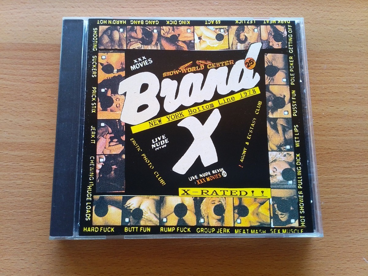 即決 ブランドX ライブ盤CD Brand X / Rated X U.S.A.LIVE IN NEW YORK 1978 /【Buyee ...