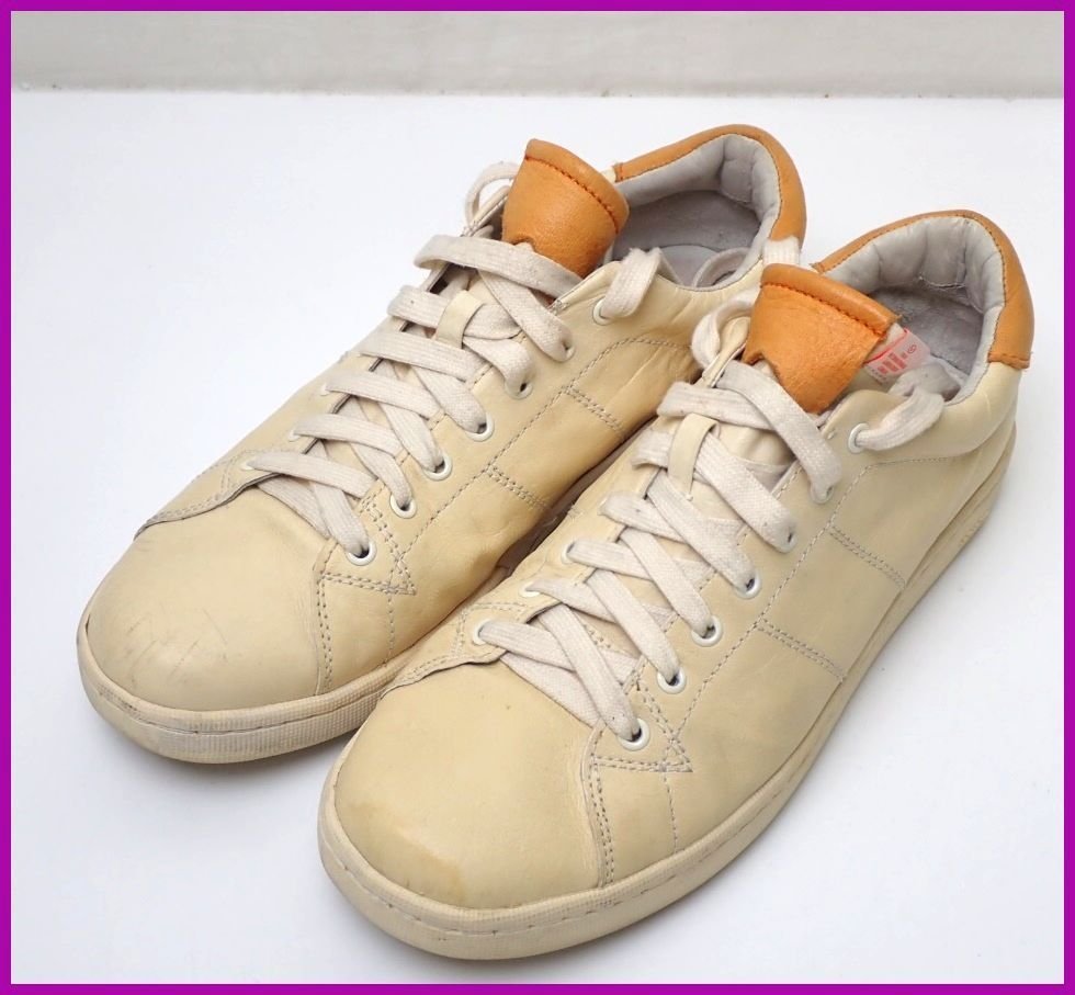 ★visvim/ビズビム ローカットスニーカー US9.5/メンズ27.0cm相当/ベージュ×オレンジ/レザー&1780802498 /【Buyee】 Buyee - Japanese ...