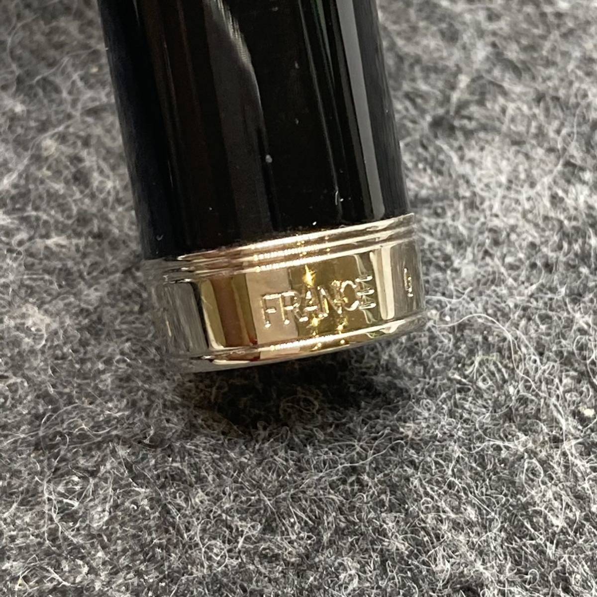 PE425 PARKER パーカー 万年筆 SONET ソネット ペン先 18K 750 X 筆記未確認 ブラック×シルバー /【Buyee】