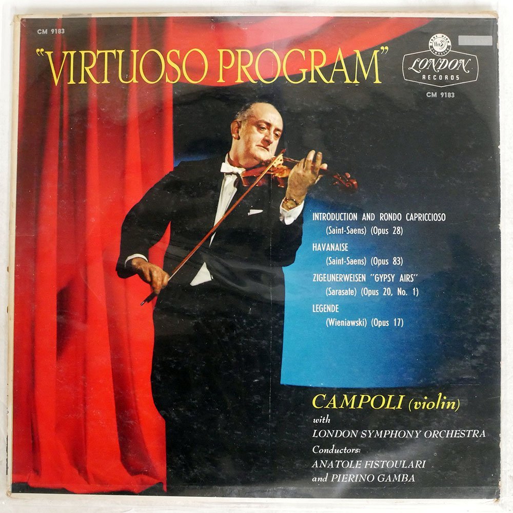 英 CAMPOLI/VIRTUOSO PROGRAM/LONDON CM9183 LP /【Buyee】 Buyee - Japanese ...