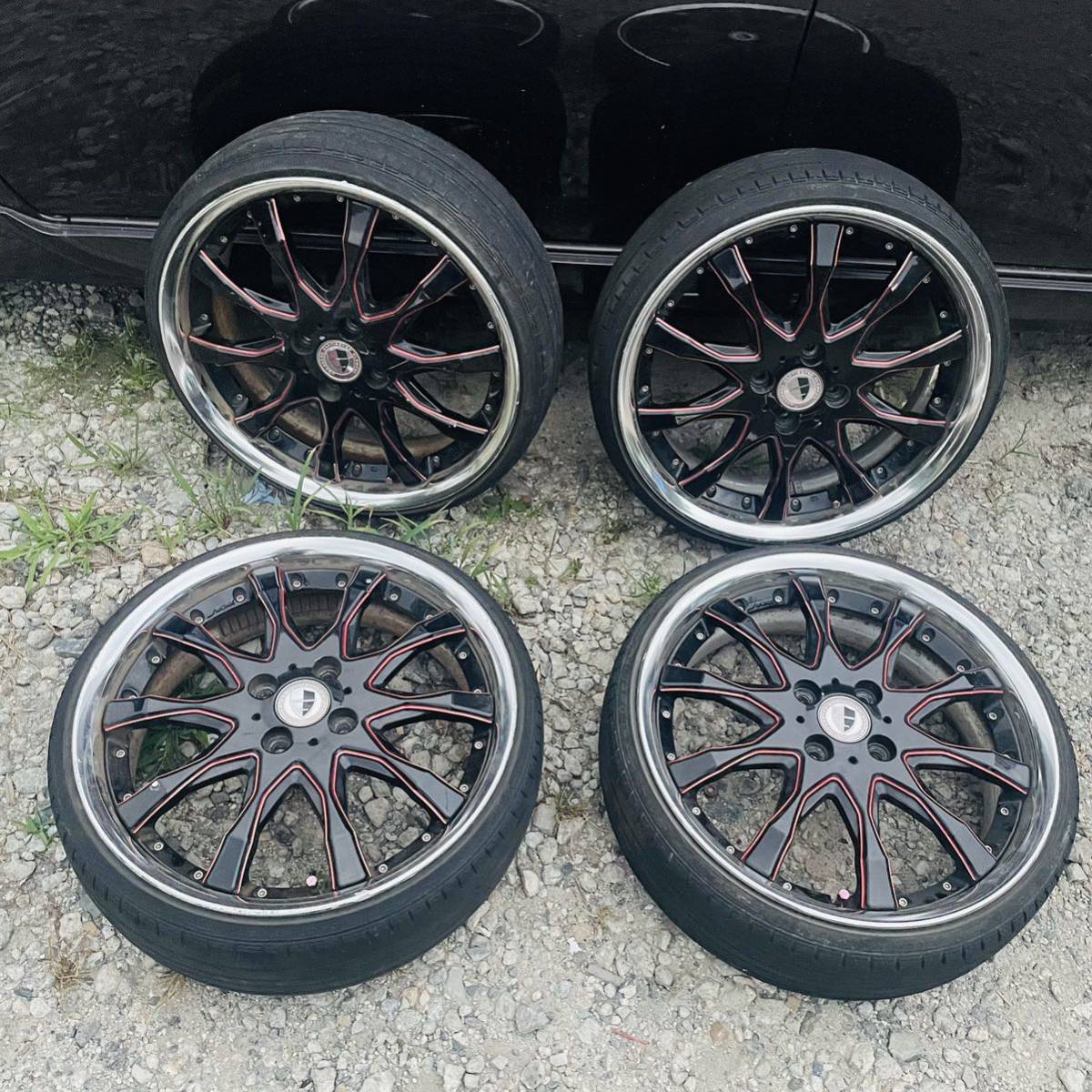 SCHWERT WORK 【《165/35/R17》】17x6JJ PCD 4x100 LUCCINI 2018年 タイヤホイールセット 4本 セット /【Buyee】 Buyee ...