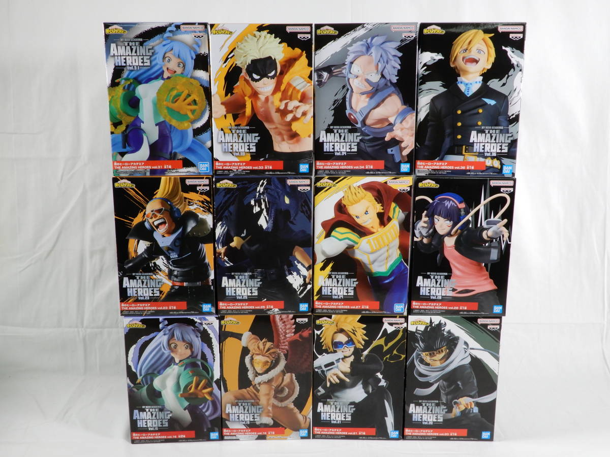 06 Y515★未開封★【12点】僕のヒーローアカデミア The Amazing Heroes 波動ねじれ 物間寧人 相澤消太 耳郎響香 常闇