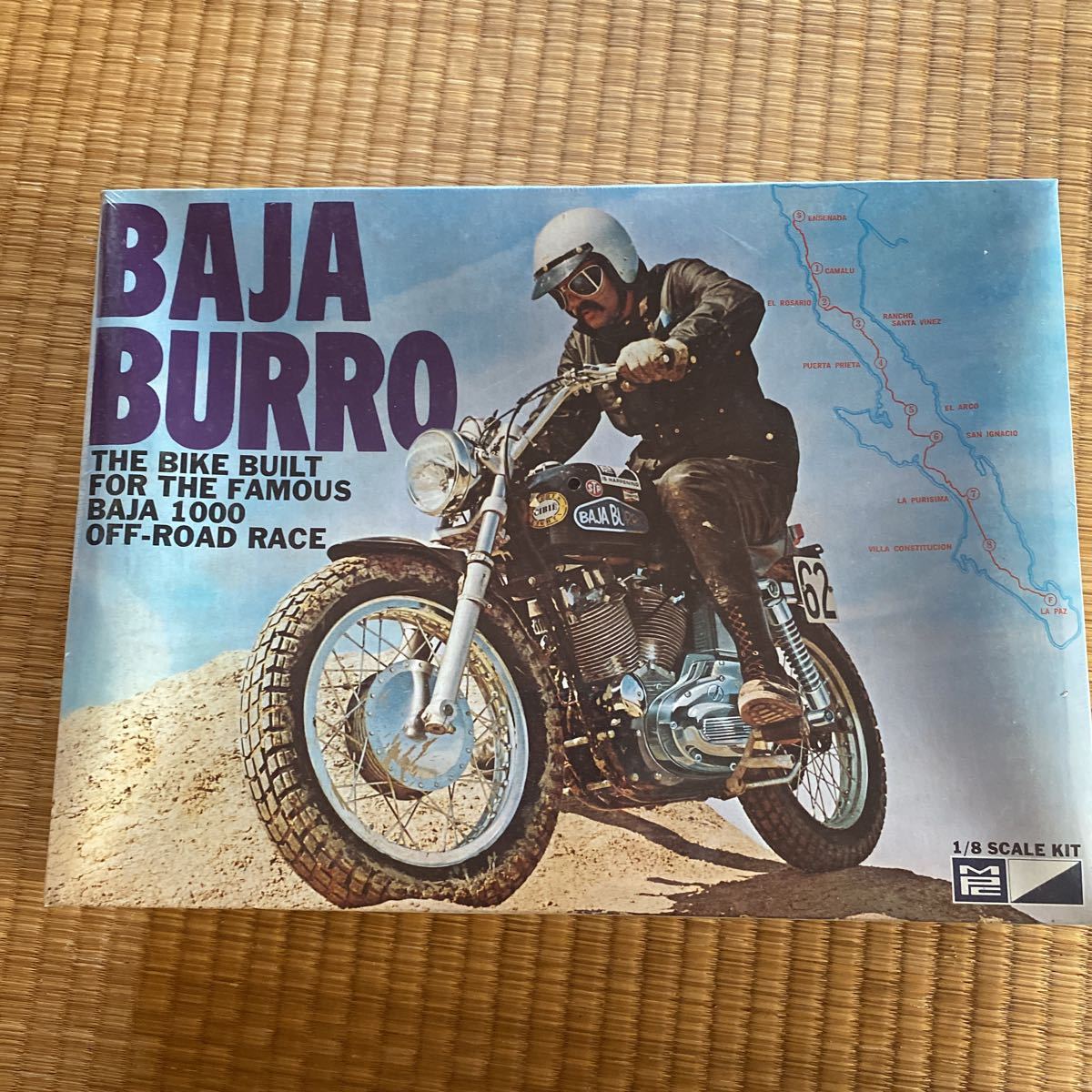 MPC 1/8 「BAJA BURRO THE BIKE BUILT FOR THE FAMOUS BAJA 1000 OFF-ROAD ...