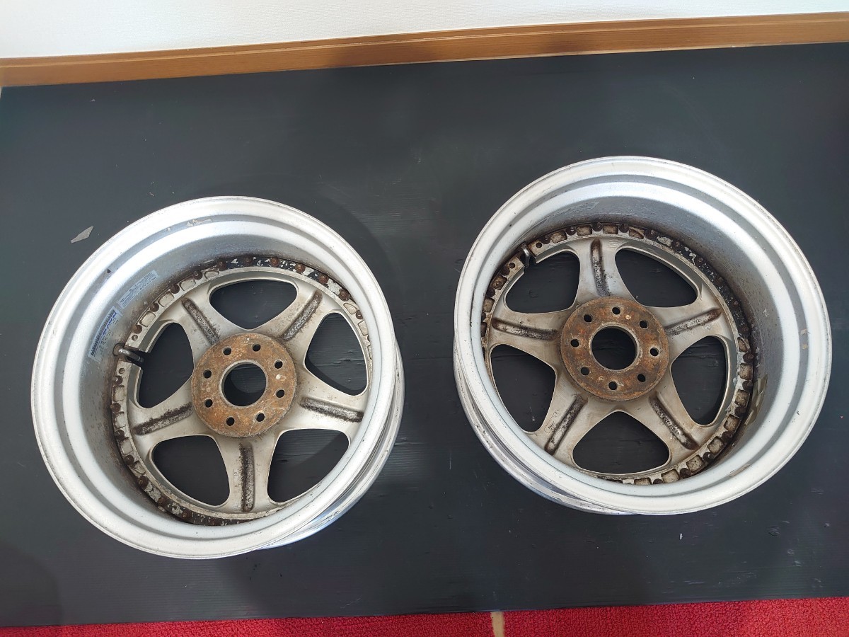 【希少】 RAYS レイズ ニスモ NISMO LM-GT2 LM GT2 LMGT2 17インチ 7J 4穴 180SX シルビア ...