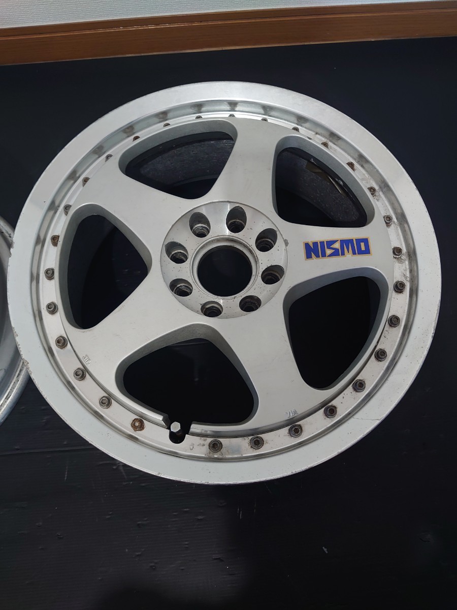 【希少】 RAYS レイズ ニスモ NISMO LM-GT2 LM GT2 LMGT2 17インチ 7J 4穴 180SX シルビア ...