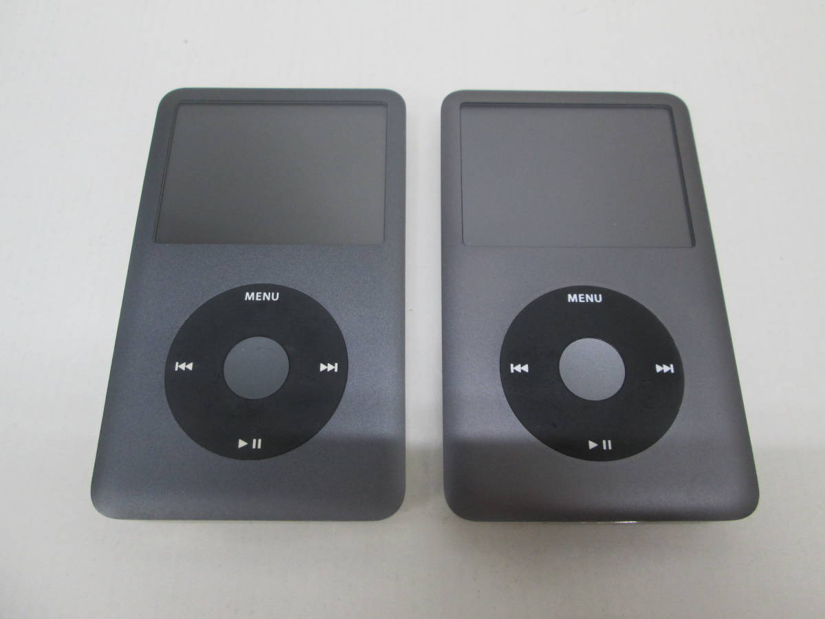 ジャンク Apple アップル iPod Classic アイポッド クラシック 第6世代 A1238 160GB 120GB 2台セット ...