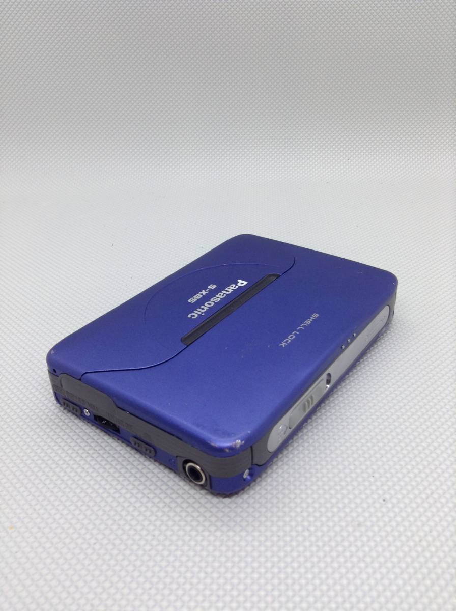 U454 Panasonic パナソニック STEREO CASSETTE PLAYER ステレオカセットプレーヤー RQ-SX55 通電OK ...