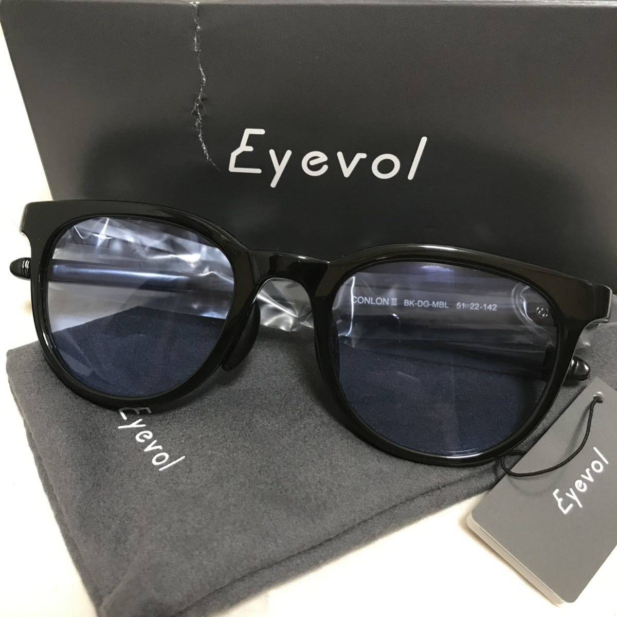 Eyevol CONLON 3 III アイヴォル アイボル コンロン サングラス ウェリントン ボストン メガネ 眼鏡 ゴルフ ブラック 紫外線 sports eyevan /【Buyee ...