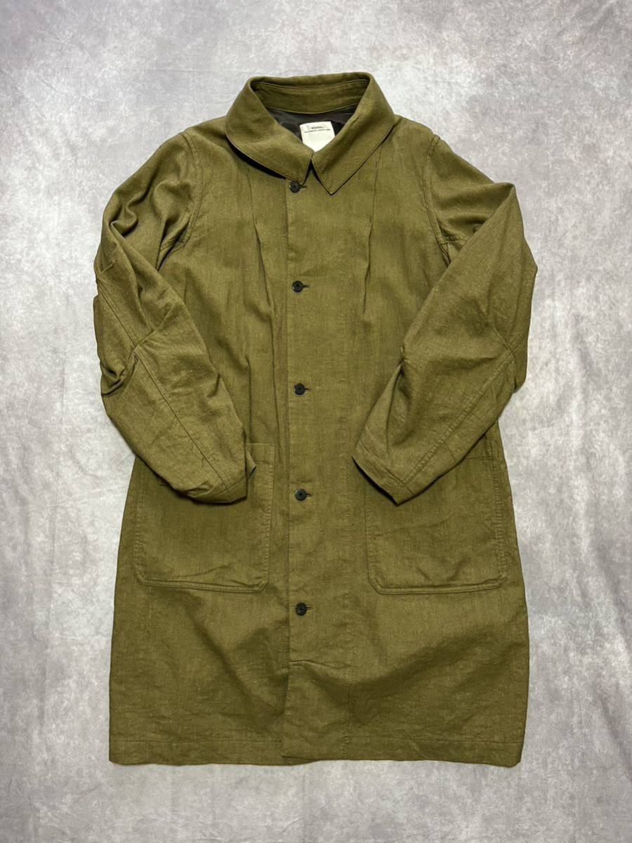 visvim ショップコート ワークコート ICT VISVIM 18AW AYRES COAT NELL (W/LI) /【Buyee ...