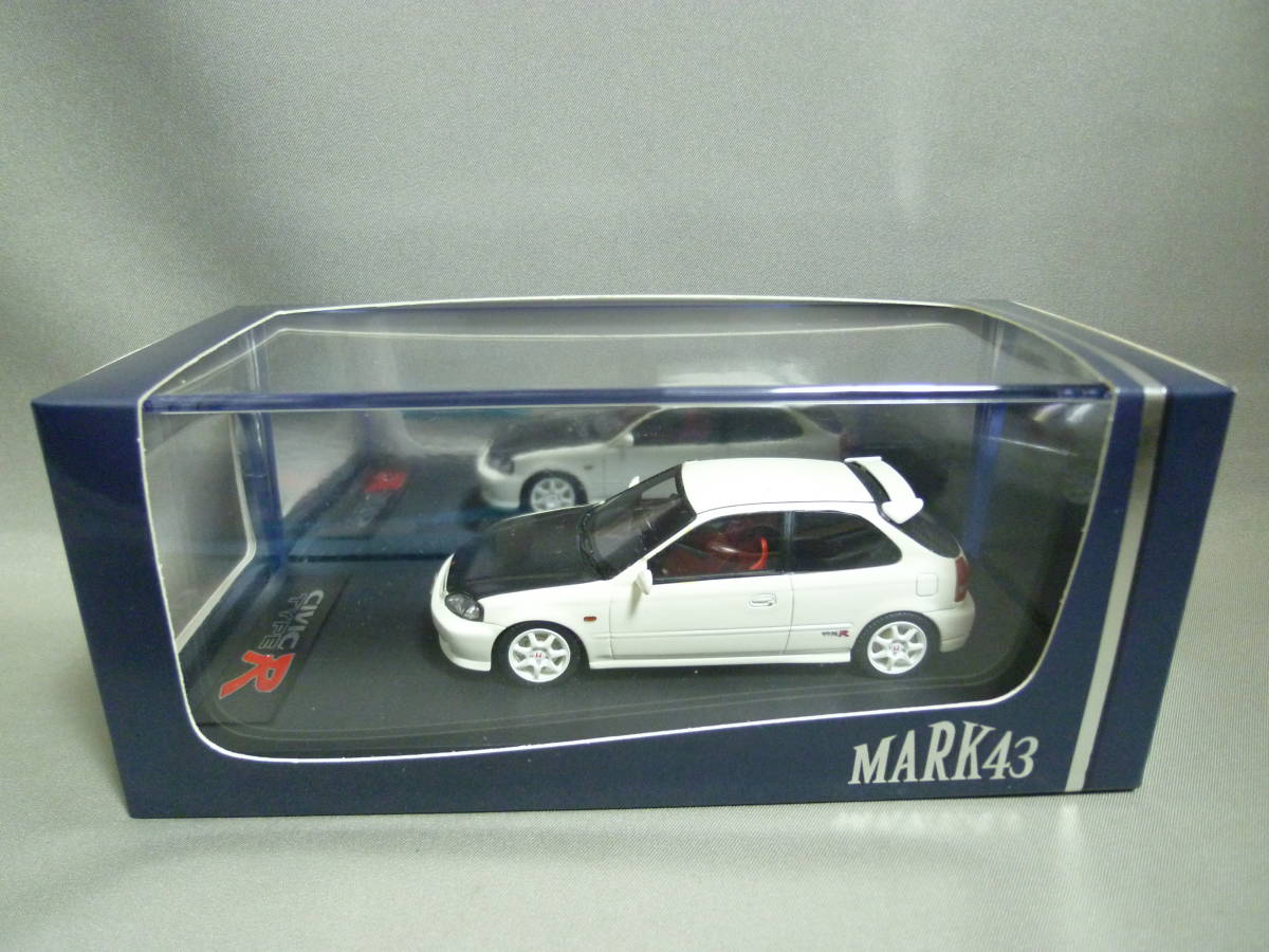 MARK43 1/43 ホンダ シビック Type R EK9 ホワイト カーボンボンネット仕様 CIVIC /【Buyee】 Buyee - Japanese Proxy Service ...