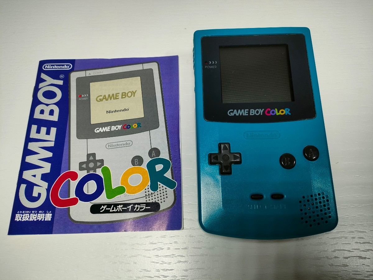 GB【ゲームボーイカラー 本体 グリーン】取扱説明書付き『ゲームボーイ GBC 任天堂 NINTENDO』 COLOR 取説 /【Buyee】 Buyee - Japanese Proxy ...