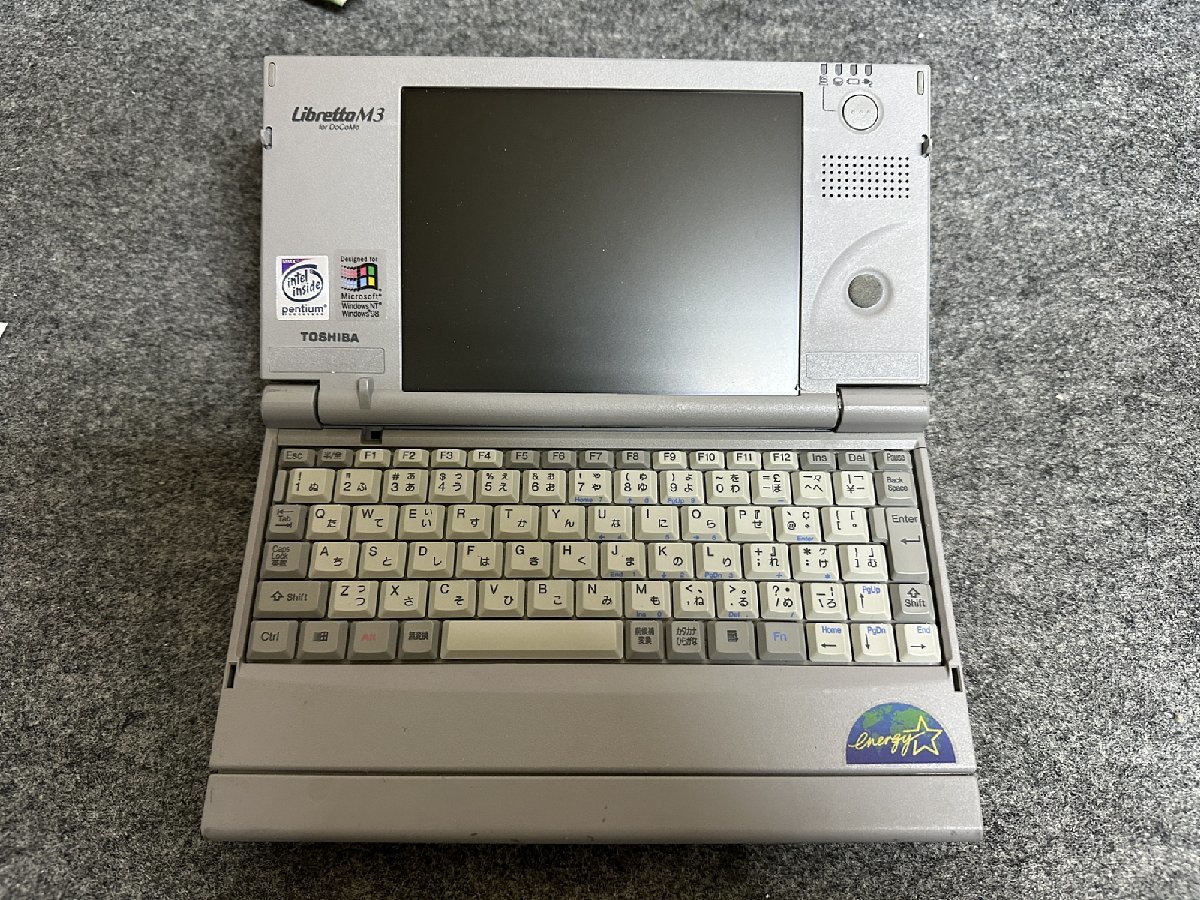 【送80サイズ】TOSHIBA Libretto M3 for DoCoMo 通電未チェック/HDD抜き/仮組です /【Buyee ...