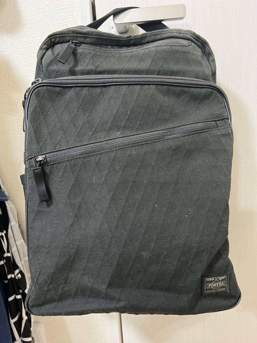 PORTER ポーター ハイブリッド リュック バックパック デイパック 2way ブラック A4サイズ収納可 吉田カバン 黒 /【Buyee】 Buyee - Japanese Proxy ...