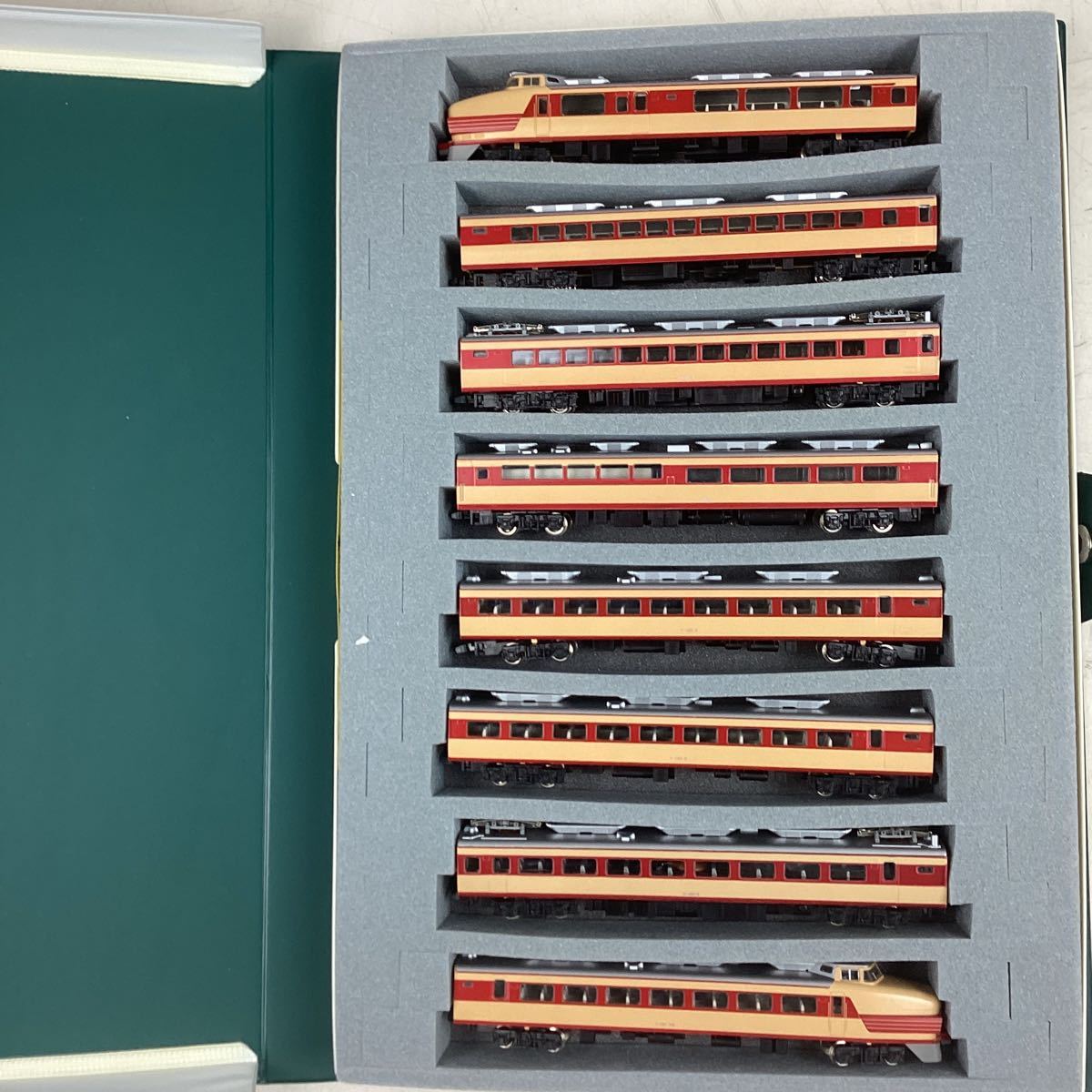 ko124 KATO 181系 つばめ 8両セット ボンネット 国鉄 鉄道 模型 ケース クハ181-56 モハ 181-2 サハ 180-3 サシ181-8 モロ 181-3 中古 ...