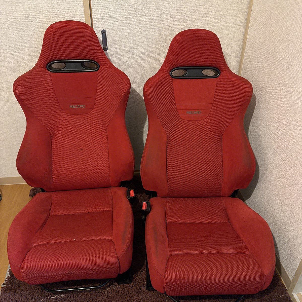 RECARO 赤 レカロシート SP-J EP3 シビック タイプR 純正 RECARO TYPE-R 左右 2脚 /【Buyee ...
