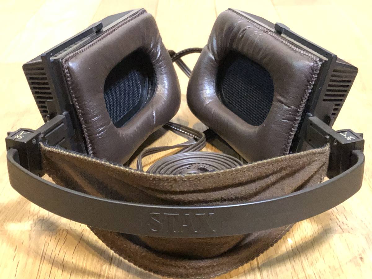 即決/送無 STAX スタックス SR-Λ Signature イヤースピーカーの大傑作/STAXの真髄/コンデンサー型の真骨頂 イヤーパッド ...