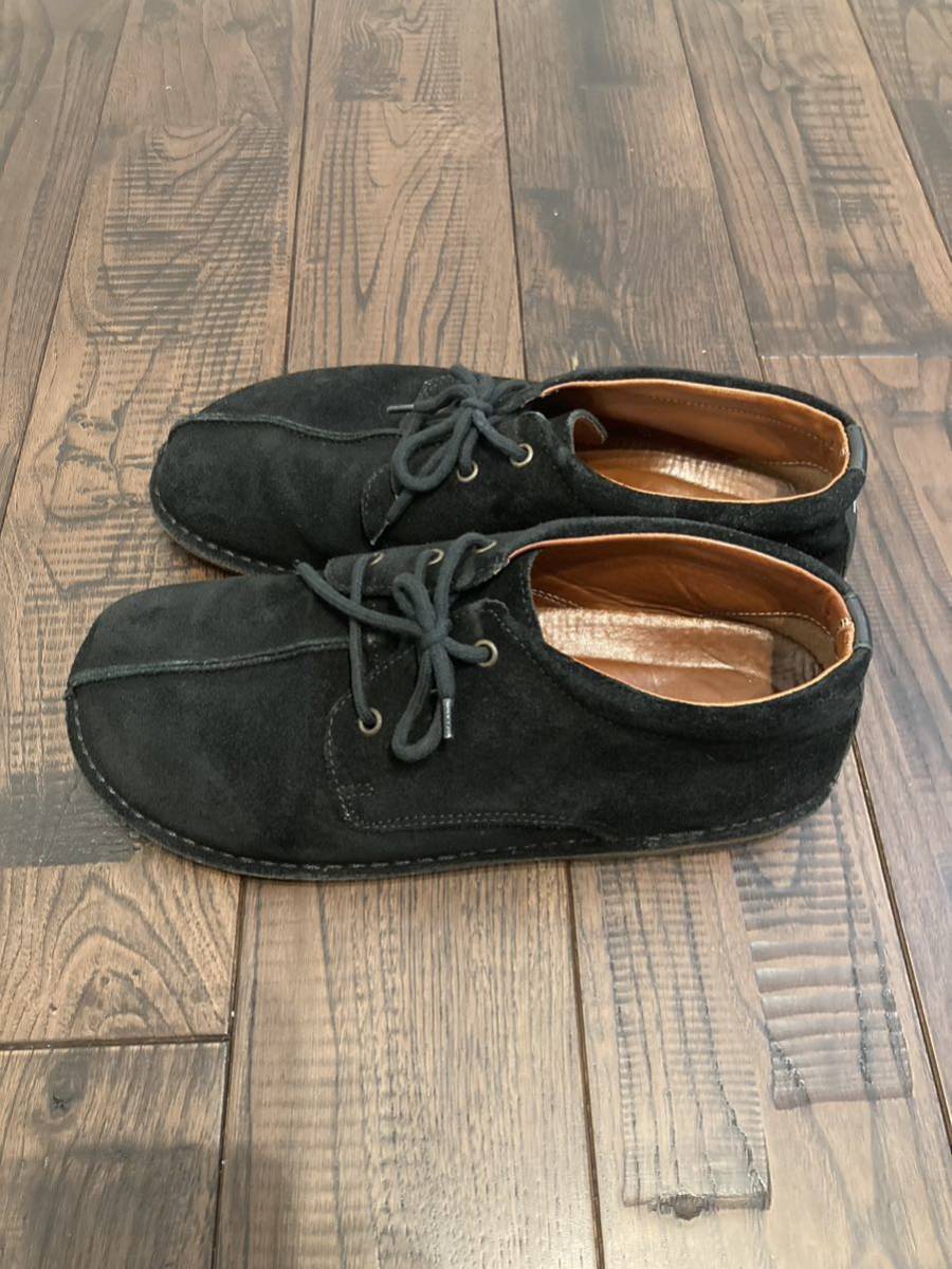 UNDERCOVER アンダーカバー×Astorflex 18AW スウェード デザートブーツ 42 L 黒 牛革 Country Flex ...