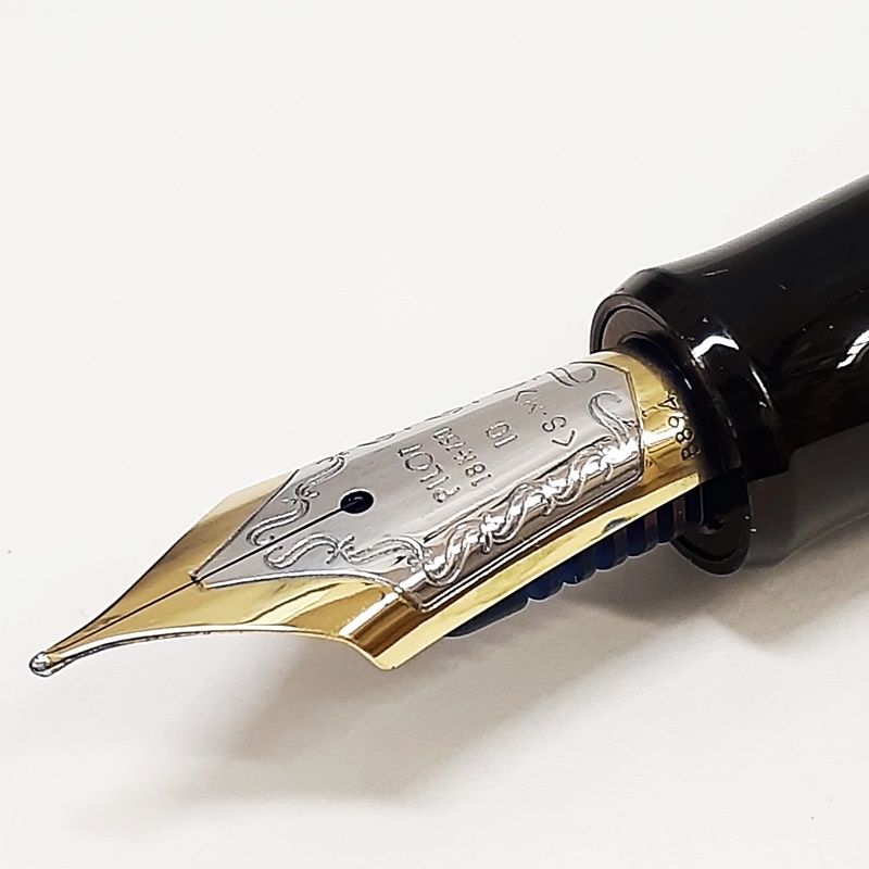 筆記確認済み PILOT CUSTOM 745 ペン先 18K 750 刻印 B894 SM 万年筆 パイロット カスタム 745 ゴールドカラー (中古品) /【Buyee】 Buyee ...