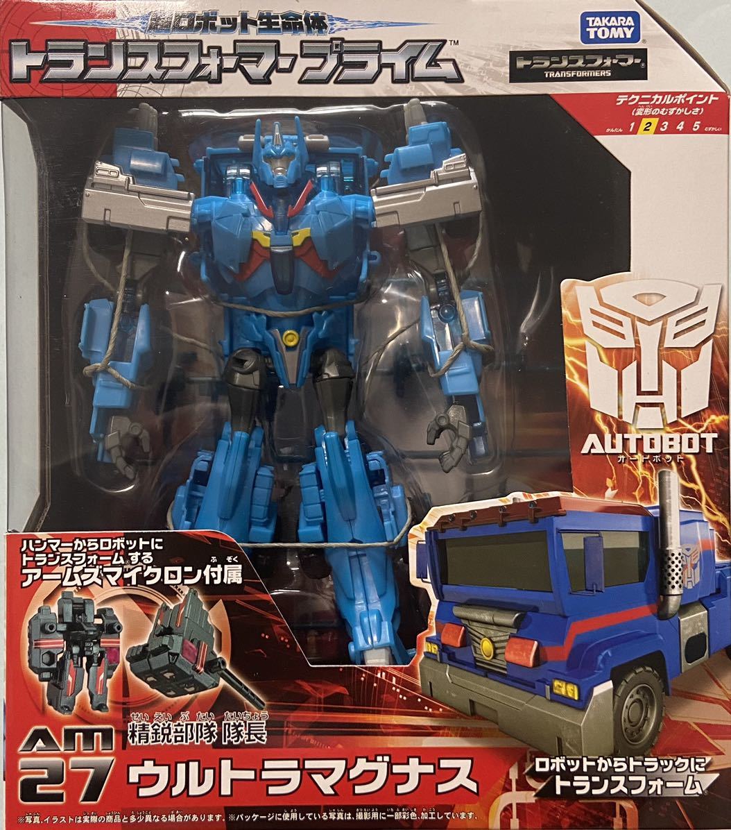 タカラトミー トランスフォーマー プライム AM25 精鋭部隊 隊長 ウルトラマグナス アームズマイクロン付属 未開封品 /【Buyee ...