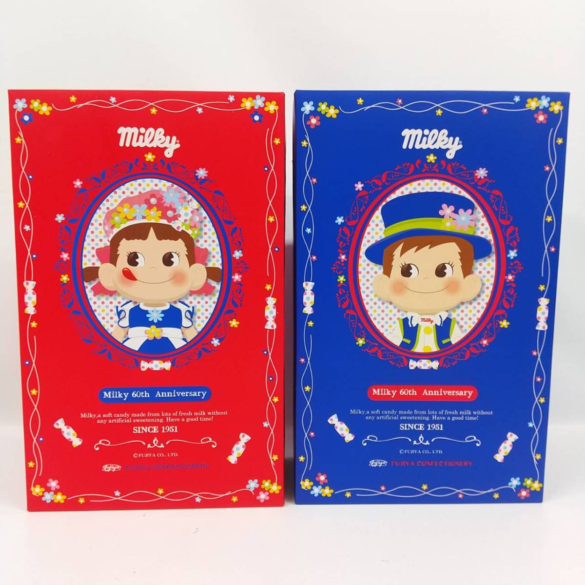 【セット】YEAR’S ペコちゃん ミルキードール 2011 ペコちゃん ポコちゃん 2体セット 不二家 / ミルキー 60周年記念 PEKO POKO MILKYDOLL /【Buyee】