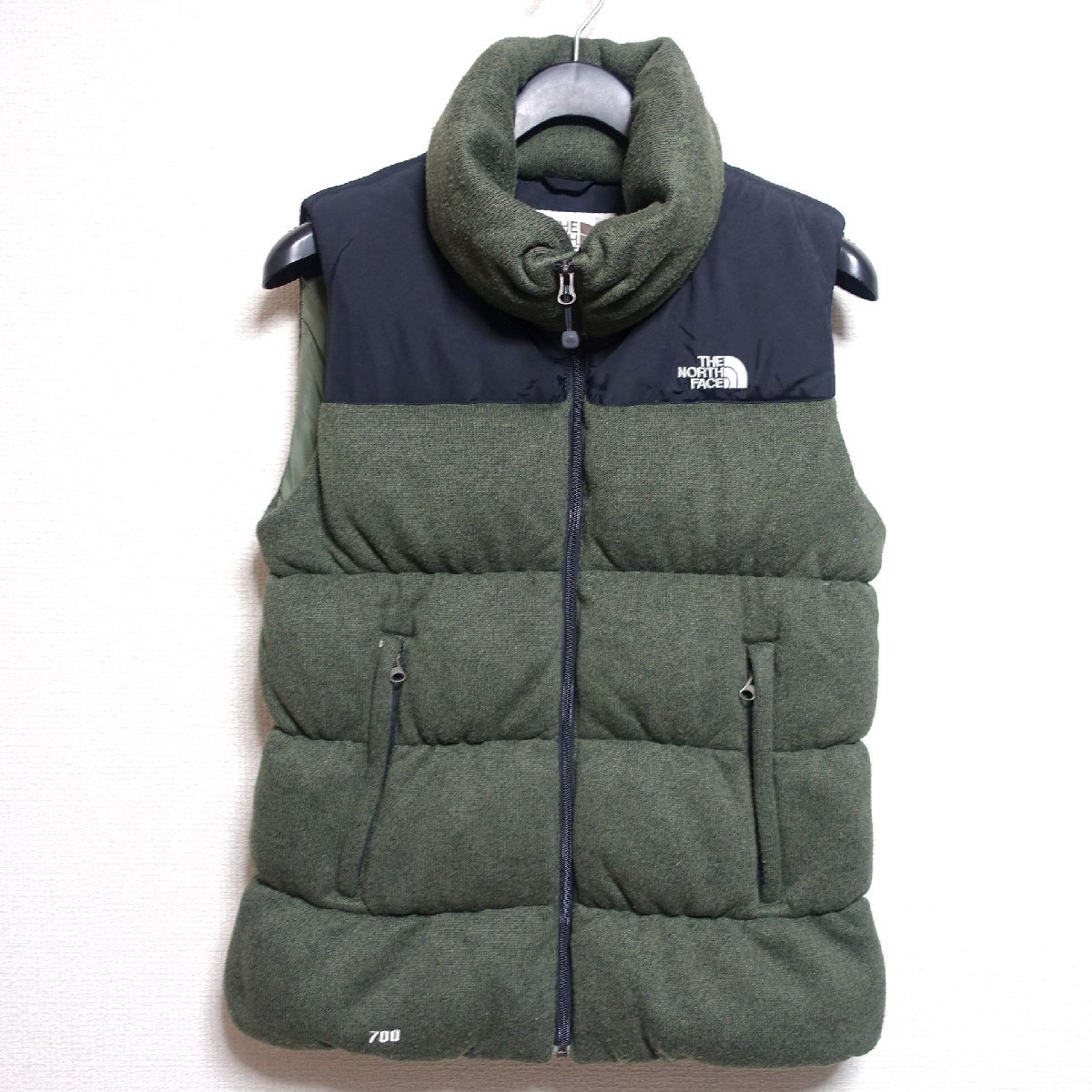 THE NORTH FACE ノースフェイス ダウンベスト 700FP レディース Mサイズ 正規品 カーキ Z710 /【Buyee】