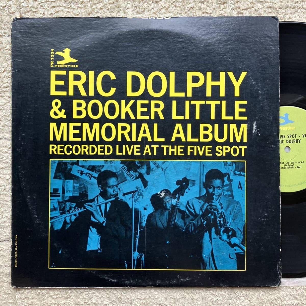 US LP ERIC DOLPHY & BOOKER LITTLE(エリック・ドルフィー)「AT THE FIVE SPOT VOL 3 ...